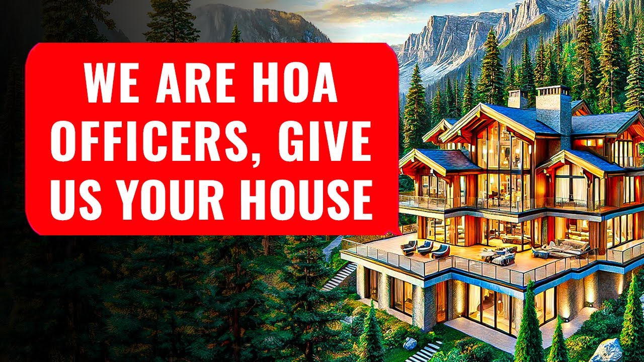 HOA Sent Their "HOA OFFICERS" To Force Me Give Them Access To My ...