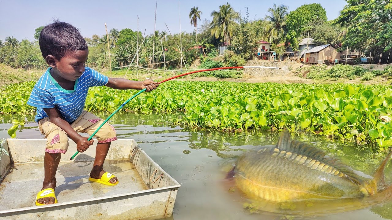 Best fishing video 2023 Catching Catch Fish By hook | Village Fishing ...