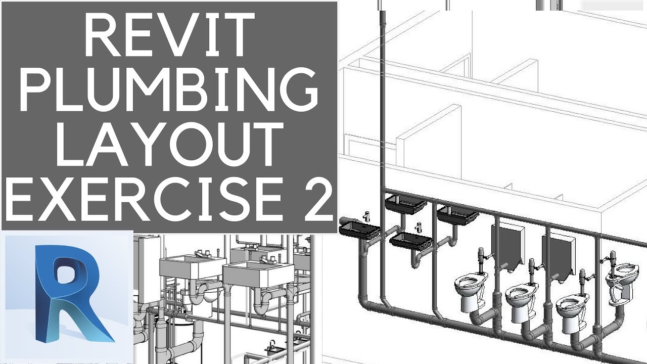 Revit MEP Plumbing Modeling Part 3 - YouTube