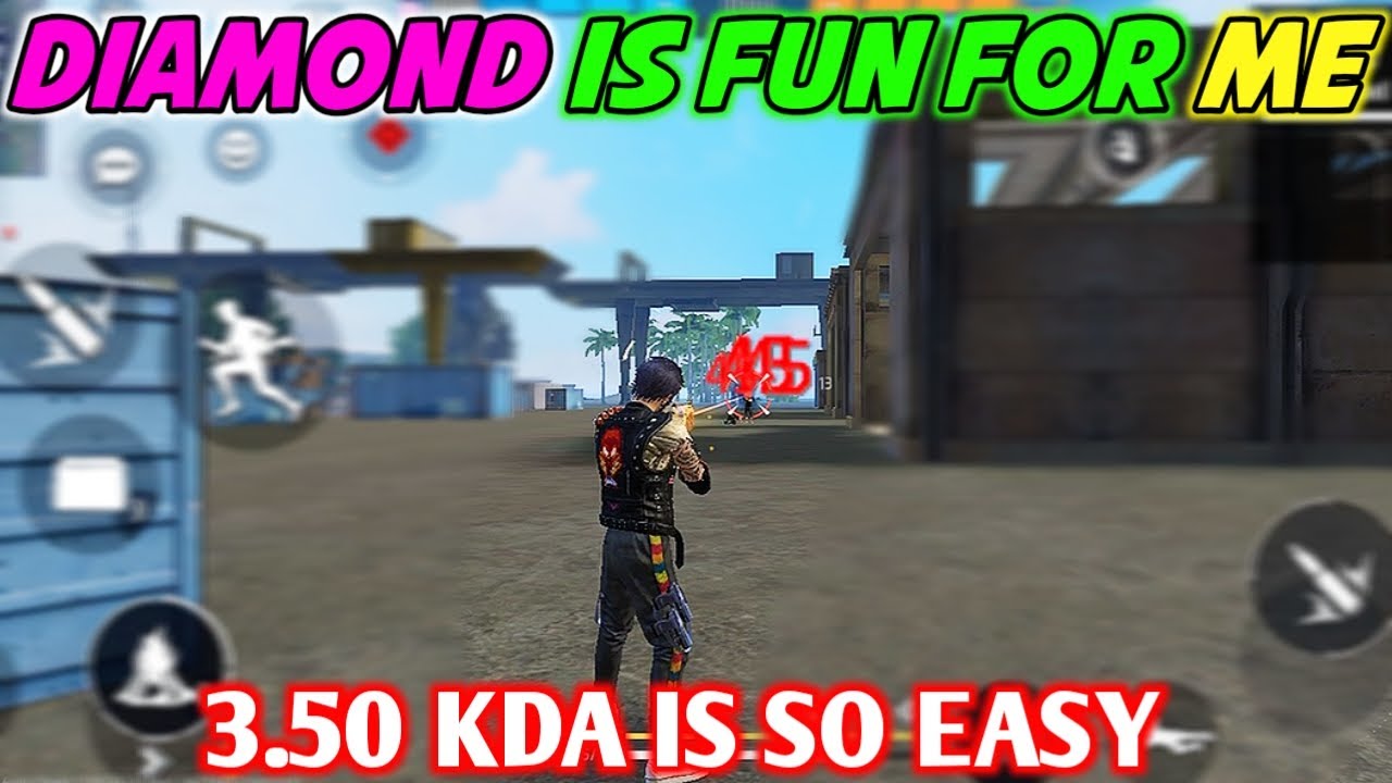 DIAMOND RANK IS FUN FOR ME | PLAYING LIKE A GOD | FREE FIRE - YouTube