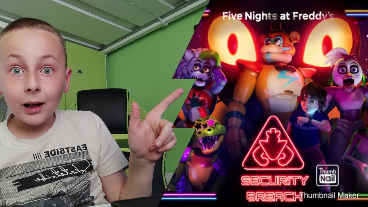 BYMAKS PLAYS FNAF SECURITY BREACH! PART 2! - YouTube