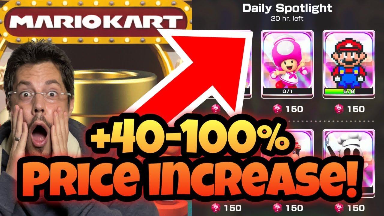 +100%!!! INFLATION in Mario Kart Tour - YouTube