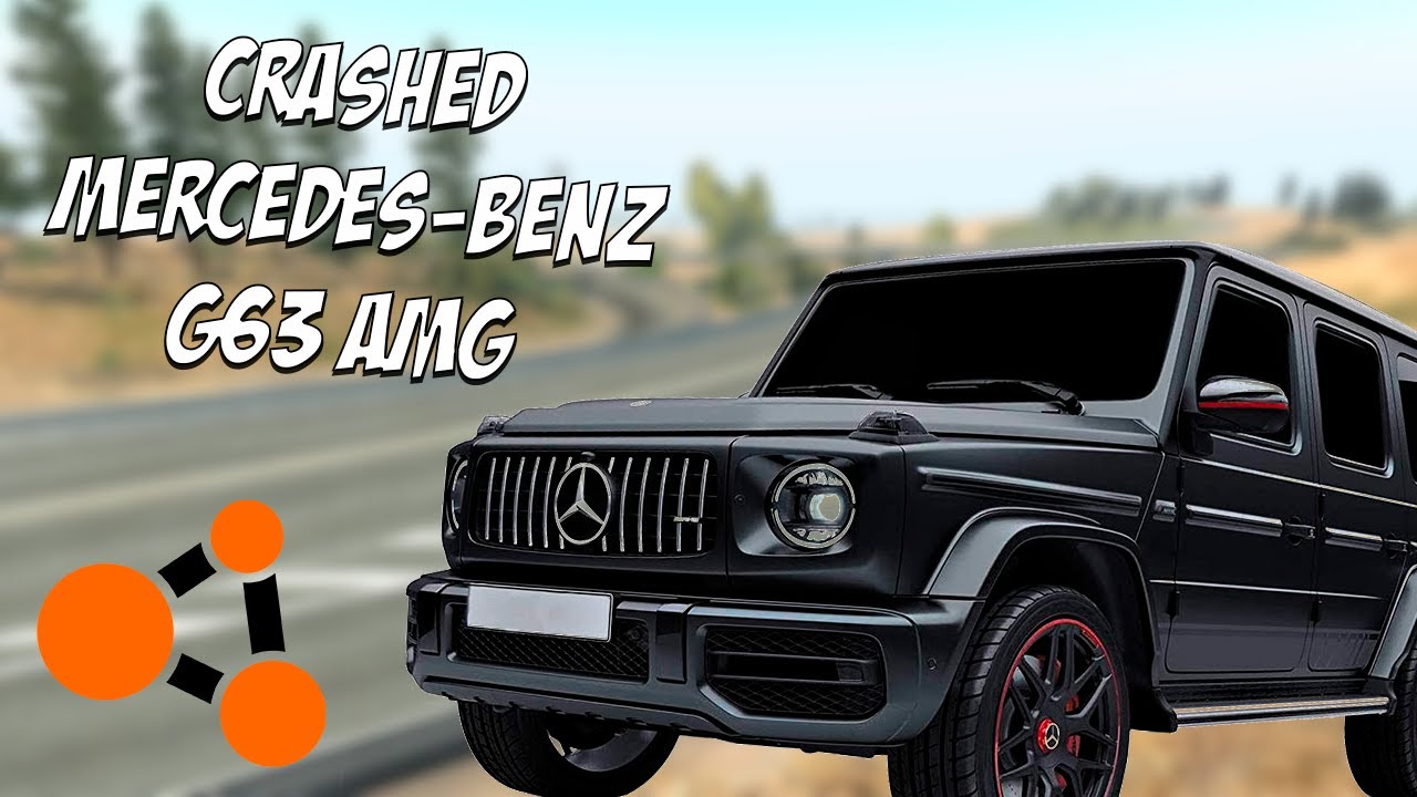 Severely SMASHED Mercedes-Benz G63 AMG || Crashing Mercedes-Benz G63 in ...