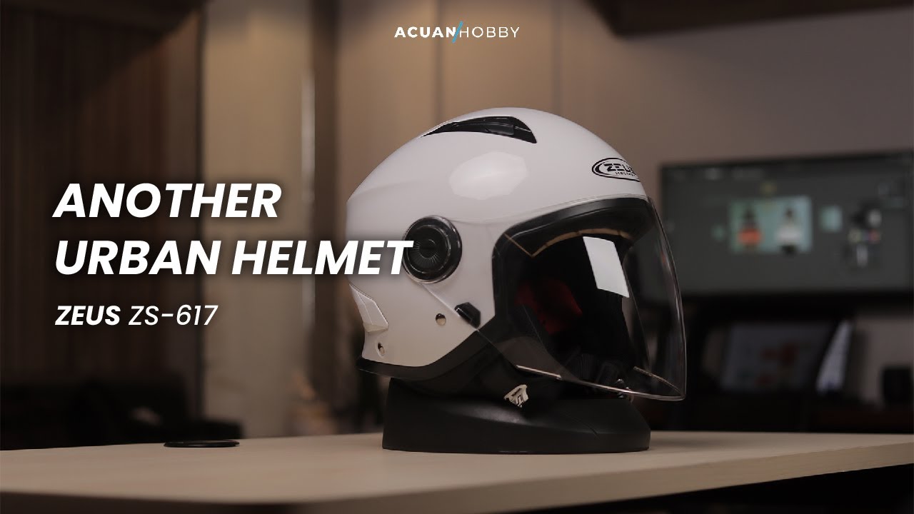 ZEUS ZS 617, Contemporary Design Helmet - YouTube