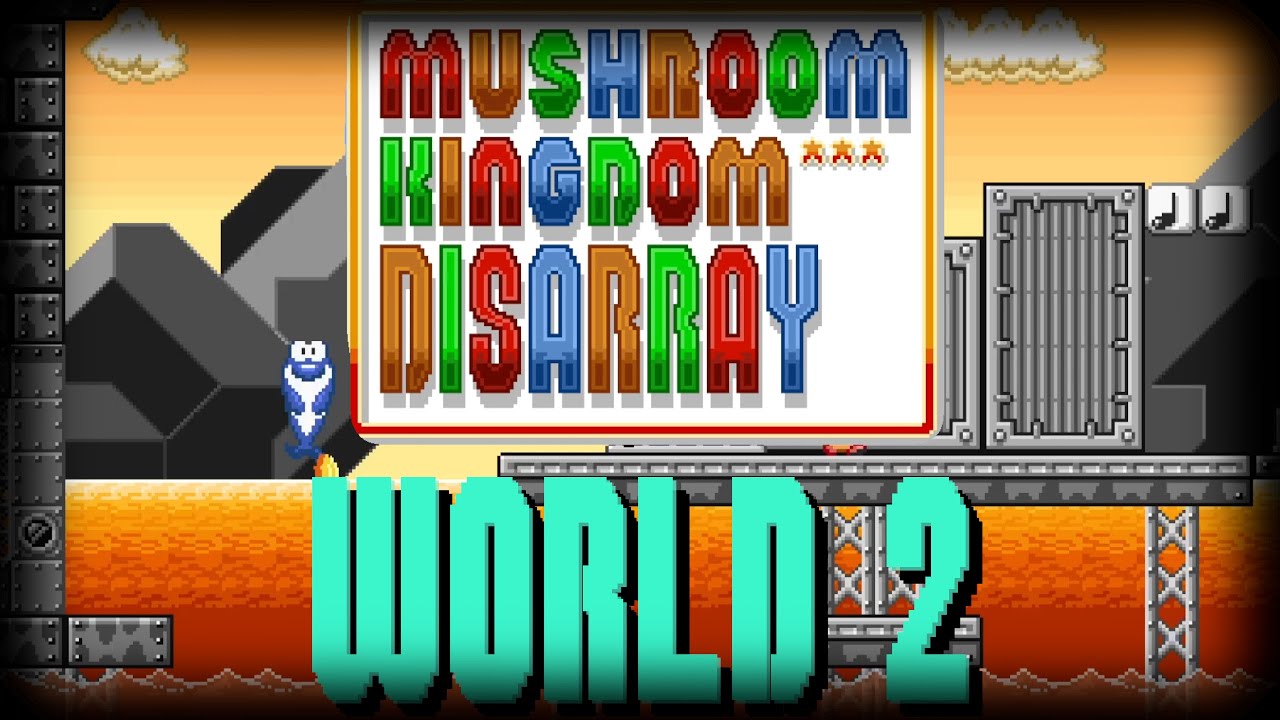 SMBX2 Beta 4 - Mushroom Kingdom Disarray Demo World 2 Completed - YouTube