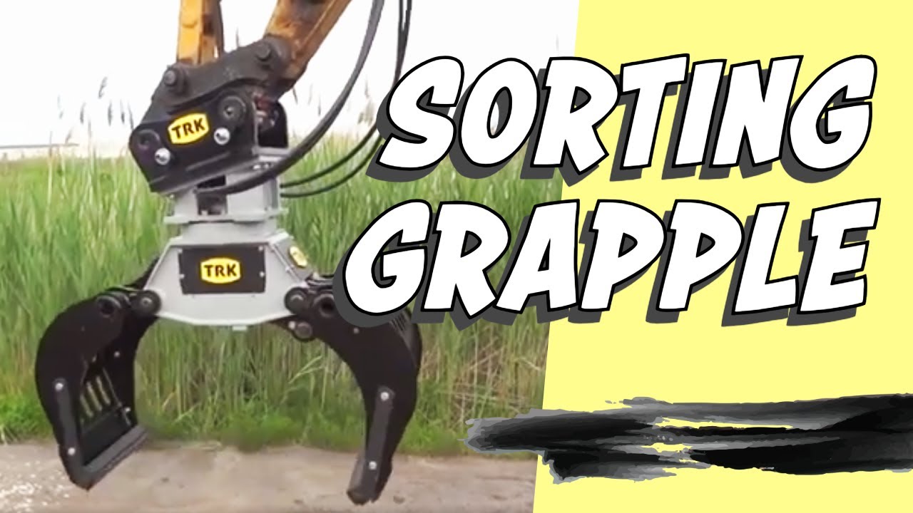 Demolition Sorting Grapples - YouTube