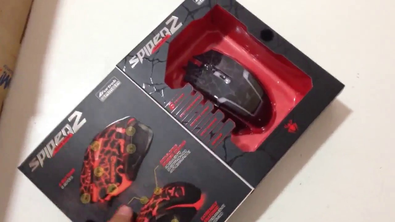 Mouse Fortrek Spider 2: Unboxing + Avaliação - YouTube