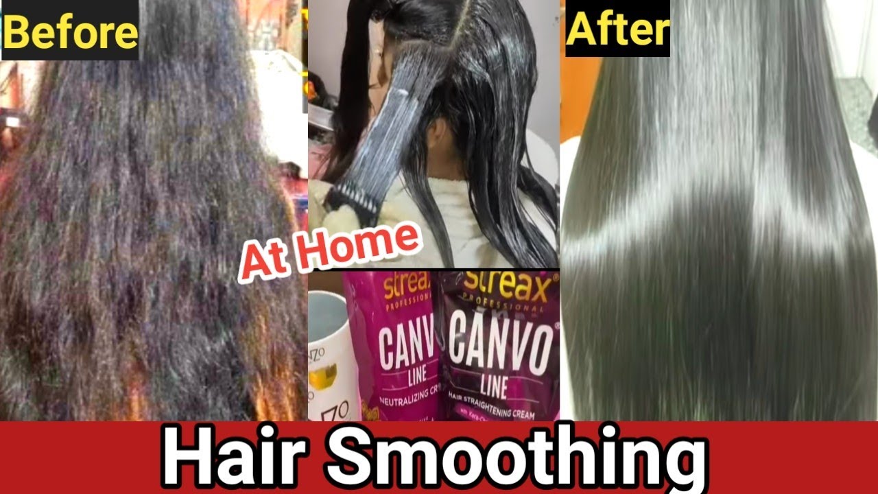 Hair Smoothing Treatment at home | Permanant Smoothing | Smoothing ...