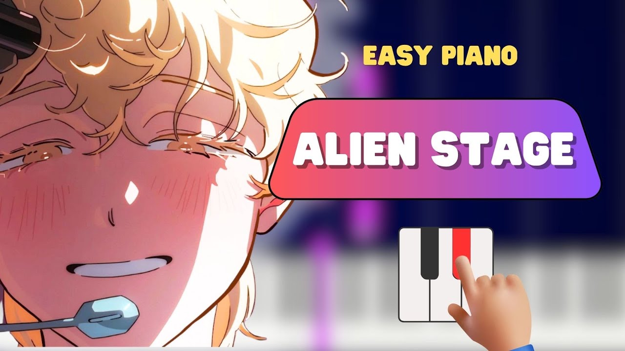ALIEN STAGE - Wiege ( Easy piano tutorial ) - YouTube