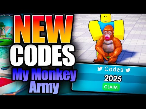 All* Secret *[UPD] My Monkey Army 🐵 Codes | Codes for [UPD] My Monkey Army 🐵 Roblox 2025 - YouTube