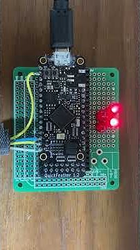 Blinking LEDs using Cortex-M4F and eFPGA via WISHBONE bus bridge. - YouTube