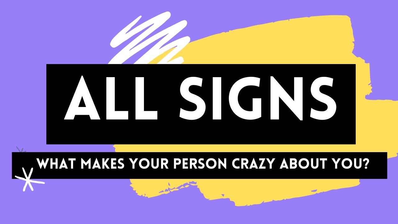 ALL SIGNS Tarot: What Makes Your Person CRAZY About You?! 😱 Detailed ...