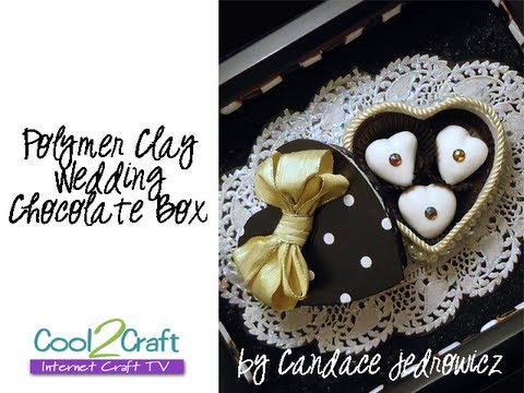 How to Make a Formal Polymer Clay Chocolates Shadow Box Frame by ...