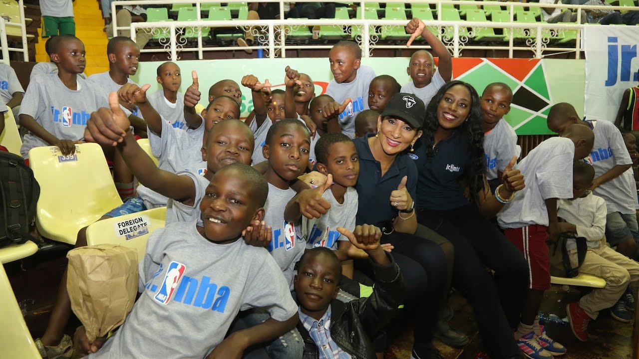 First JR. NBA League Launched In Kenya - YouTube