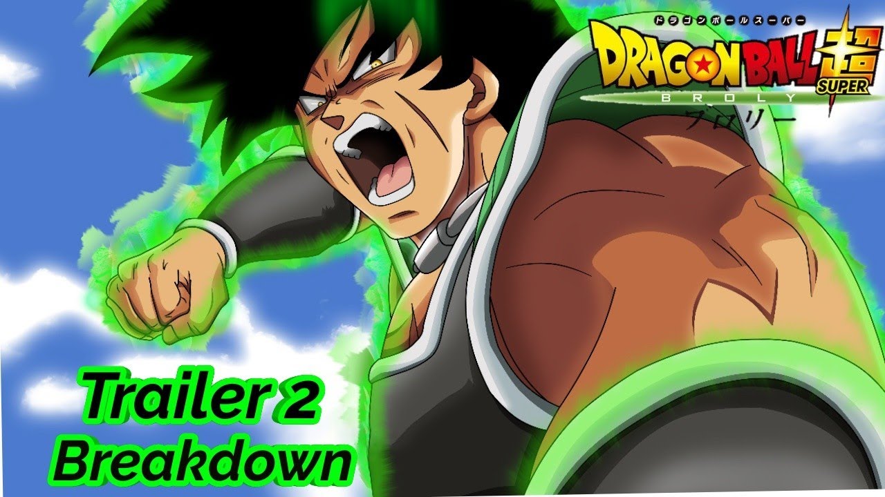 Dragon Ball super movie: Broly || Trailer 2 Breakdown || full explain ...