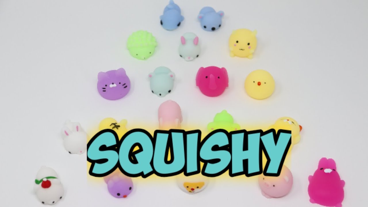 Mochi Squishy Toys for Kids Kawaii Soft Mini Moj Moj Stress Anxiety ...