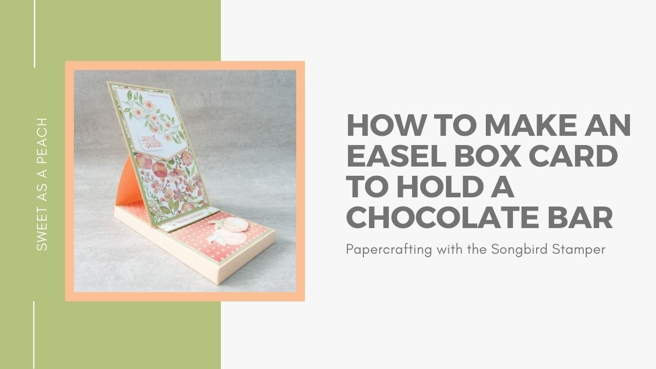 Chocolate Easel Box Card - YouTube