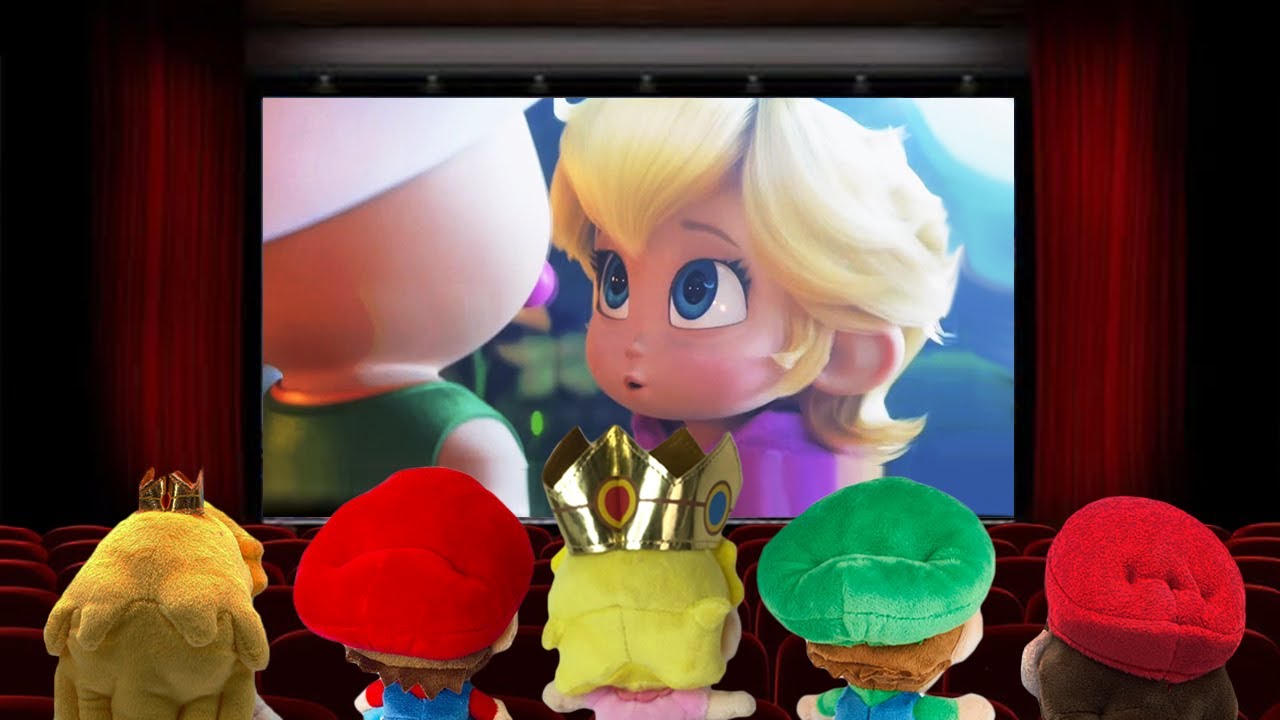 Baby Peach Goes to The Mario Movie 2! - YouTube
