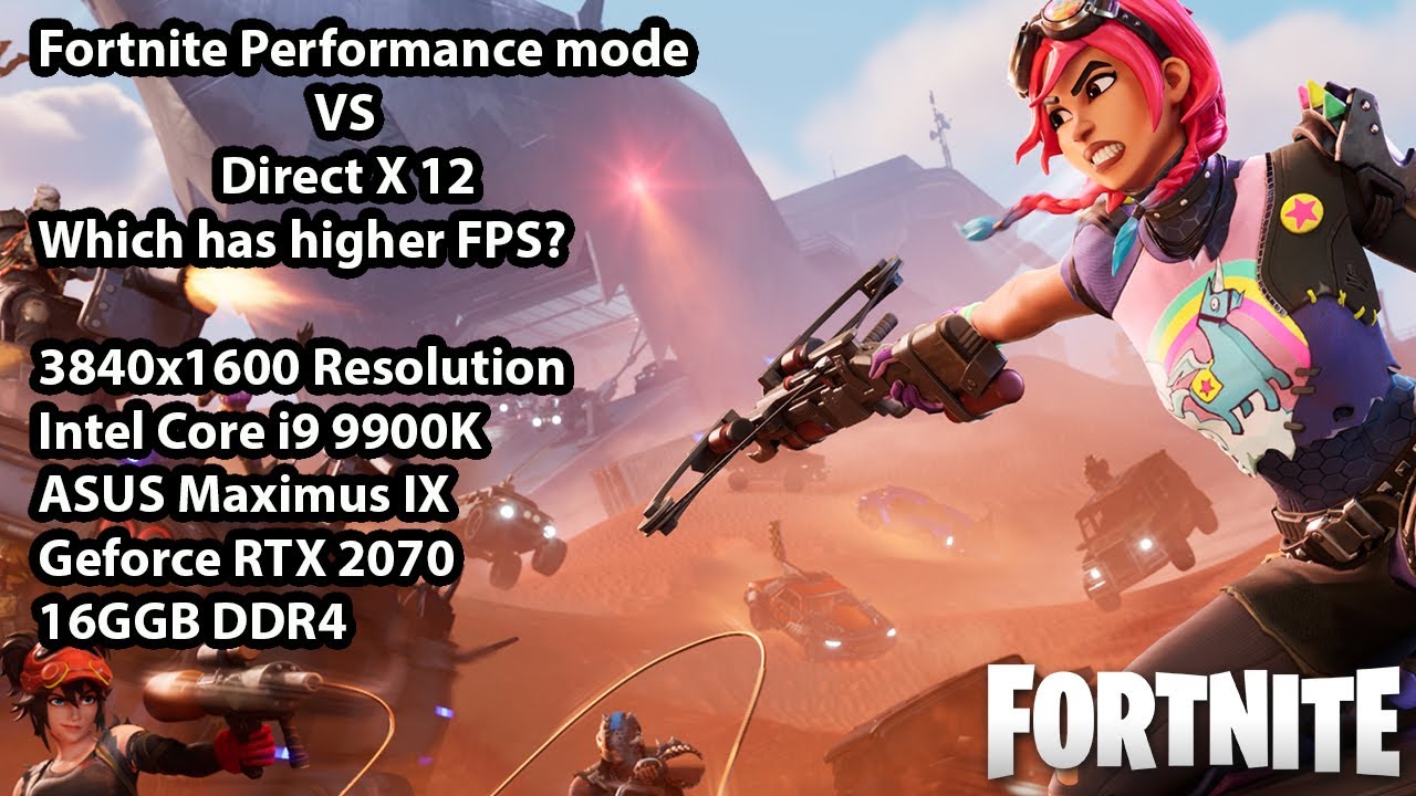 How big of a difference does Fortnite performance mode make in frame ...