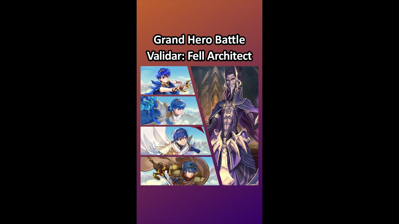Grand Hero Battle - Validar: Fell Architect (Infernal / Hero-Kings) - YouTube