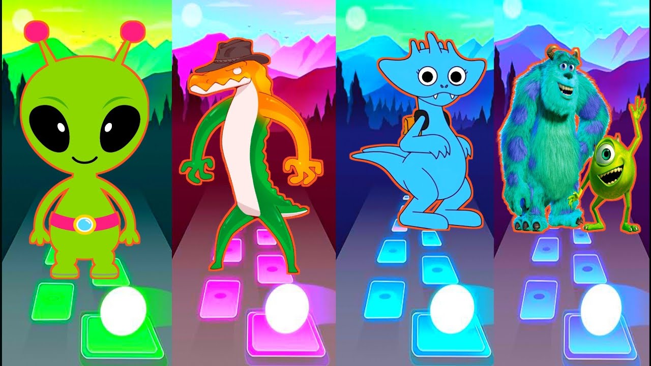 Color_Alien🆚Gummigoo🆚Zoonomaly_GameToons🆚Monsters_at_Work💦Who is the ...