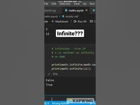 How isfinite works in #python ??? 🔥 - YouTube