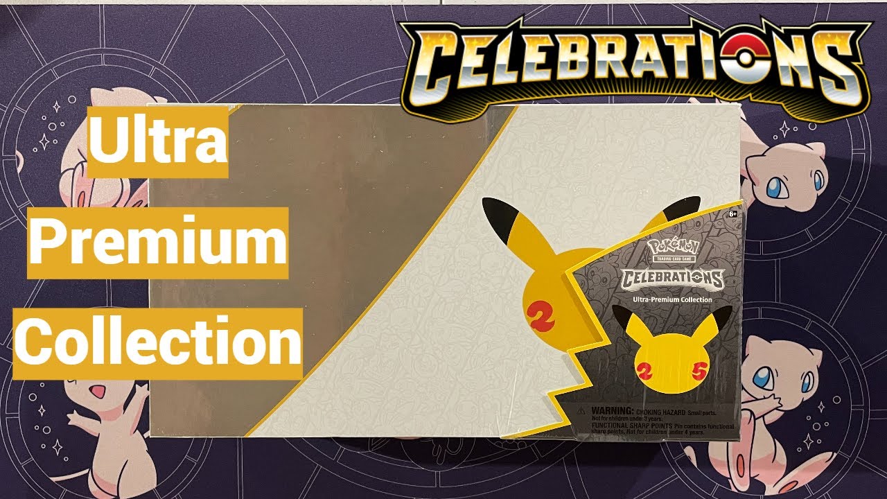 Pokemon Celebrations Ultra Premium Collection Box - Heating up as we ...