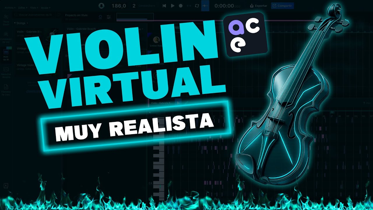 👉EL MEJOR VIOLIN VIRTUAL muy REALISTA || ACE STUDIO REVIEW - YouTube