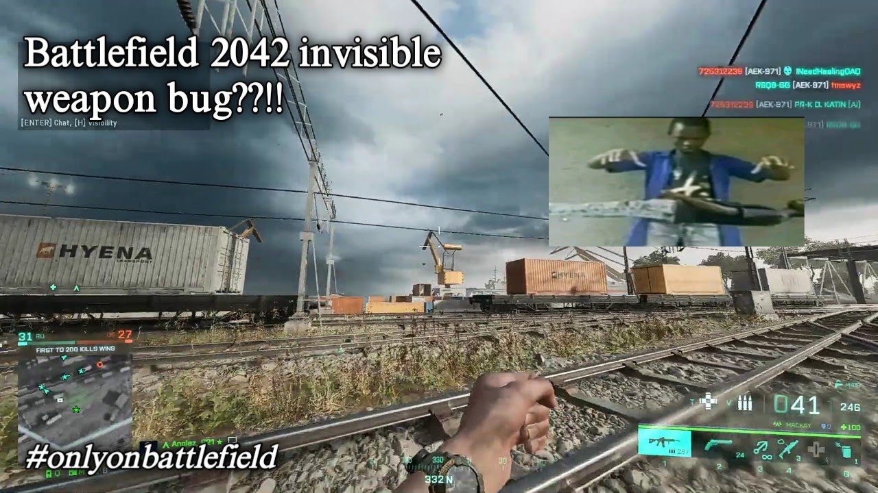 Battlefield 2042 invisible weapon gameplay - YouTube