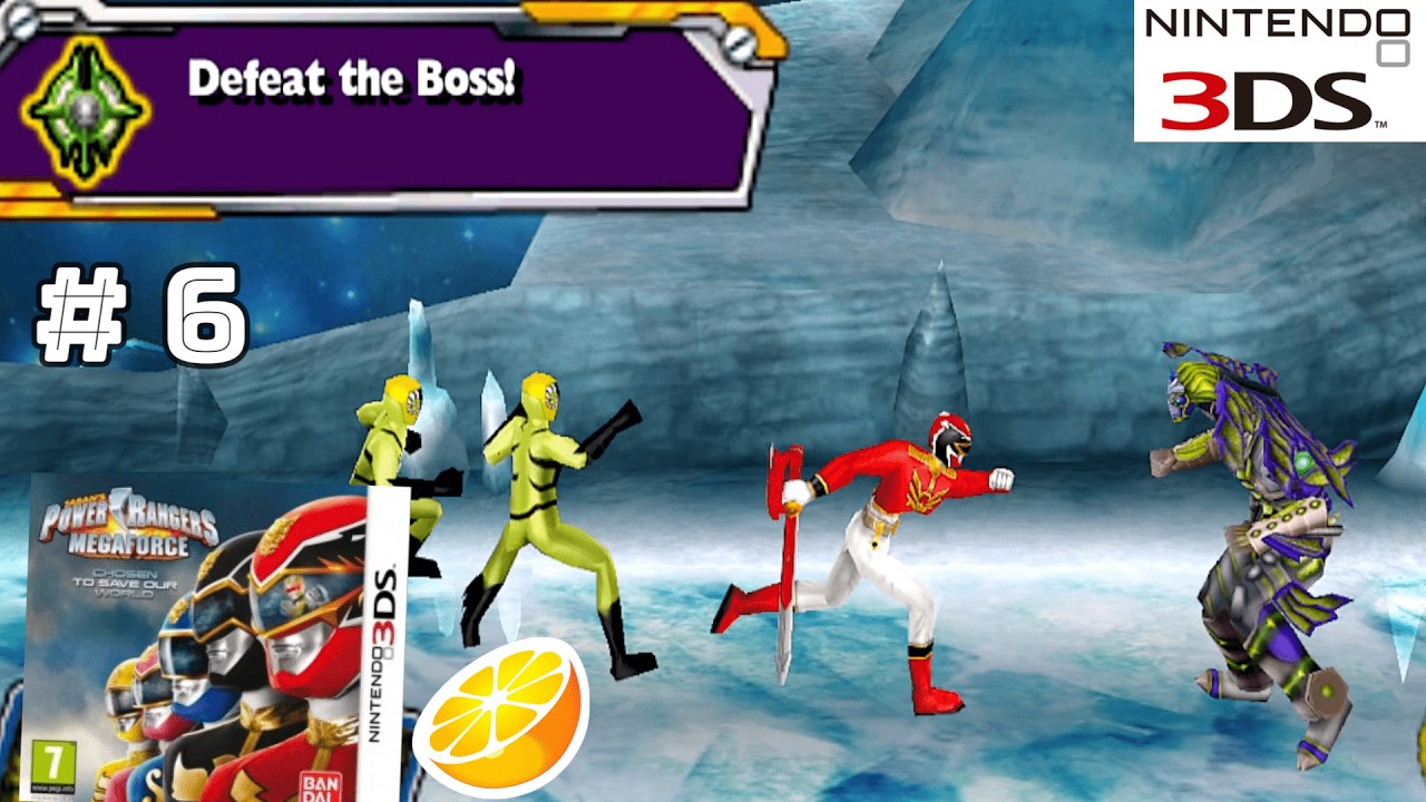 Power Rangers : Megaforce (2013) Nintendo 3DS Gameplay #6 in HD (Citra ...