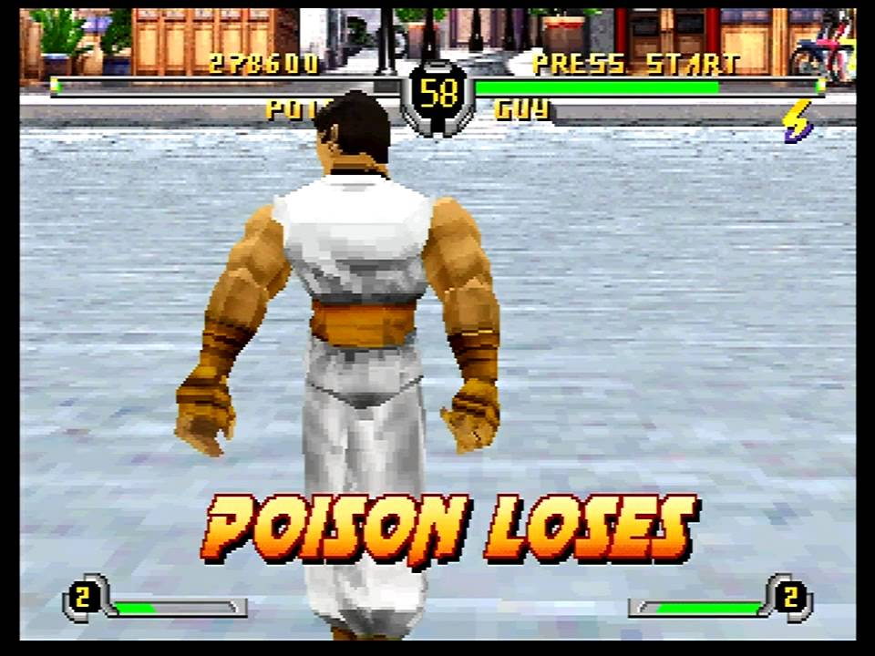 Final Fight Revenge (Sega Saturn) Arcade Mode as Poison - YouTube