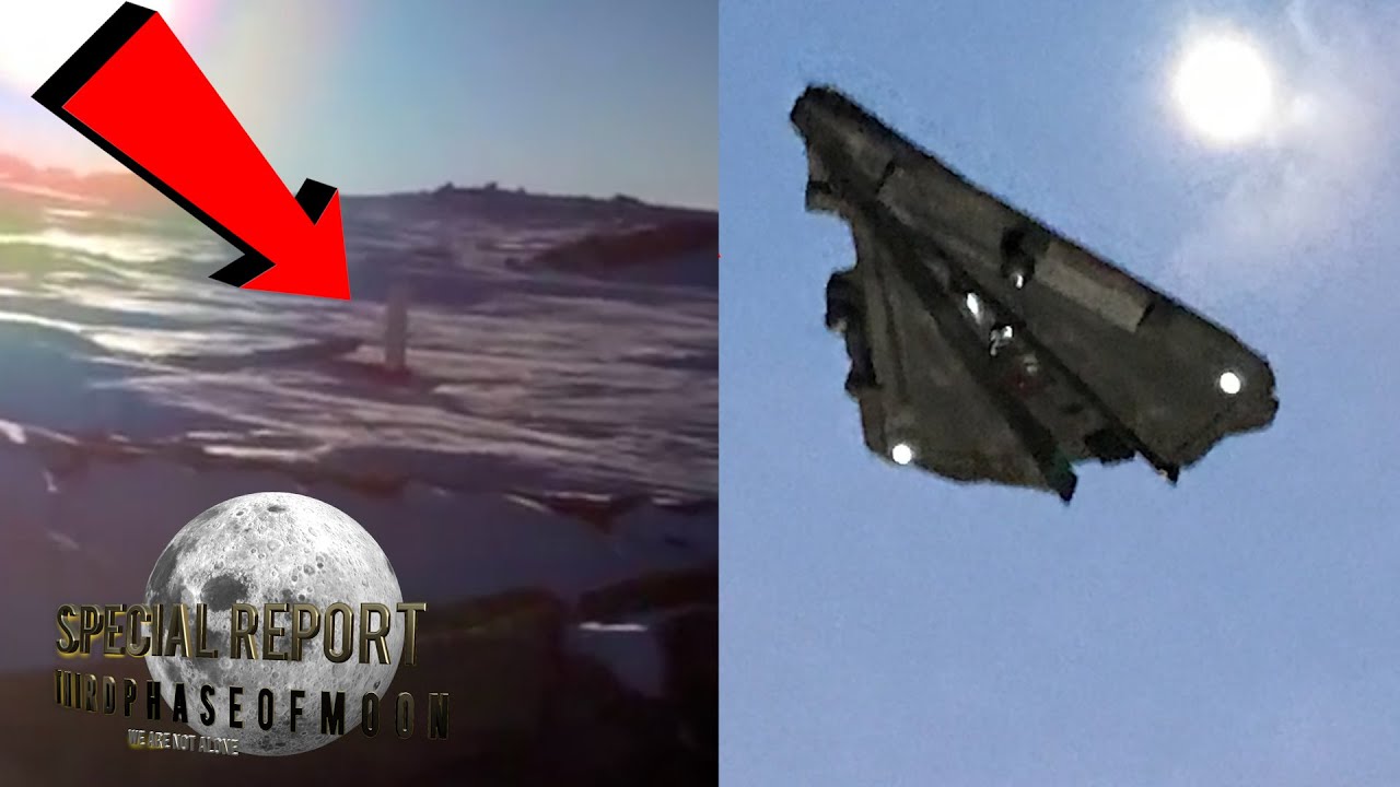 WOW!! 100 Yard TR-3B Spotted! Monolith Found In Antarctica? 2021 - YouTube