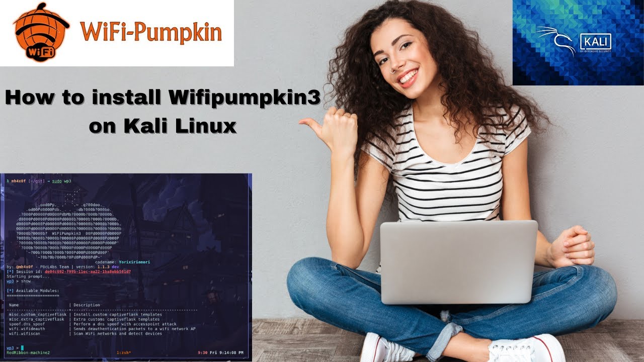 How to install Wifipumpkin3 on Kali Linux - YouTube