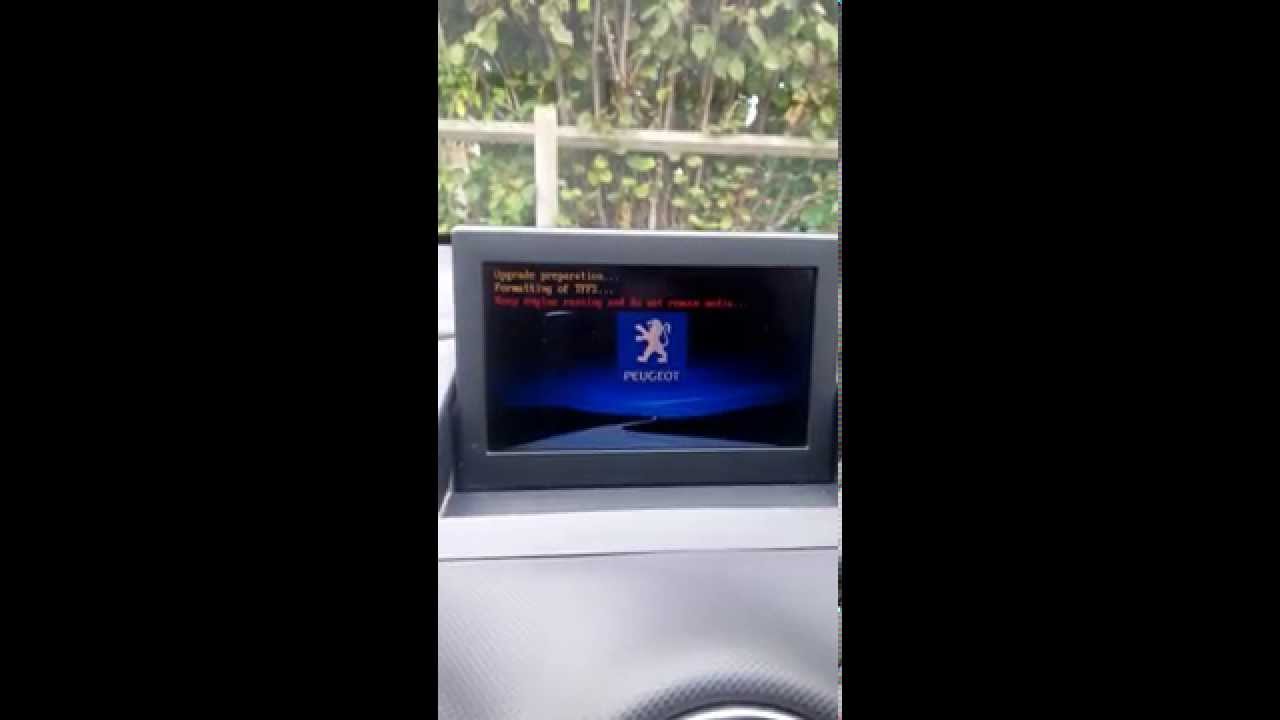 Mise a jour 8.31 rt4 Peugeot - YouTube