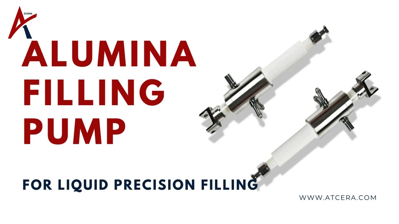 Alumina Pump for Efficient Liquid Filling - YouTube