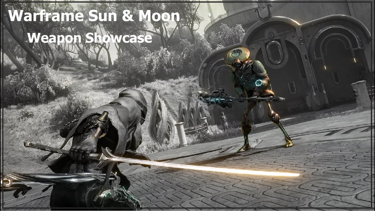 Warframe - My Honest Thoughts On The Sun & Moon (Weapon Showcase) - YouTube
