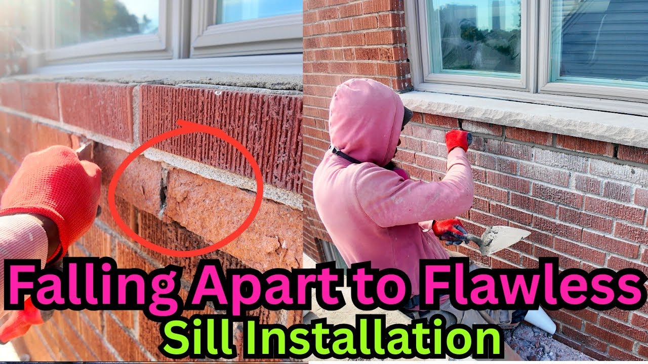 This Windowsill was Literally Falling Apart, Watch Me Fix it with ...