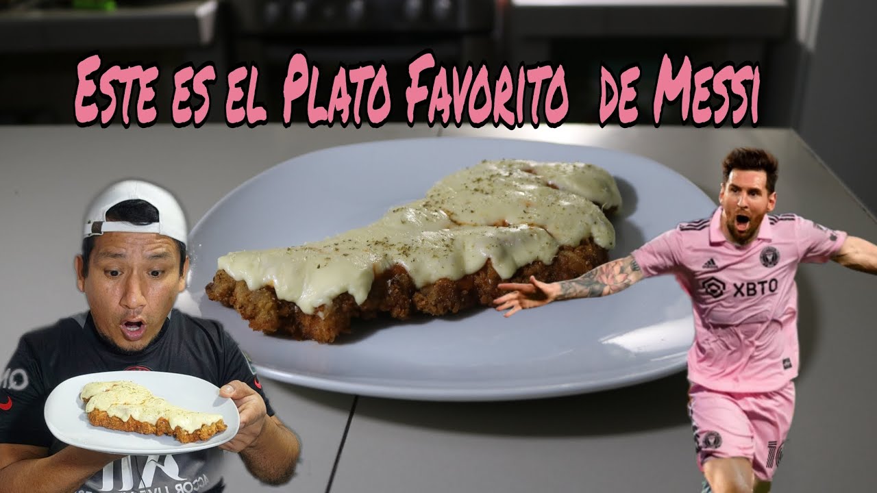 Este es el Plato Favorito de Leonel Messi ( MILANESA NAPOLITANA) - YouTube