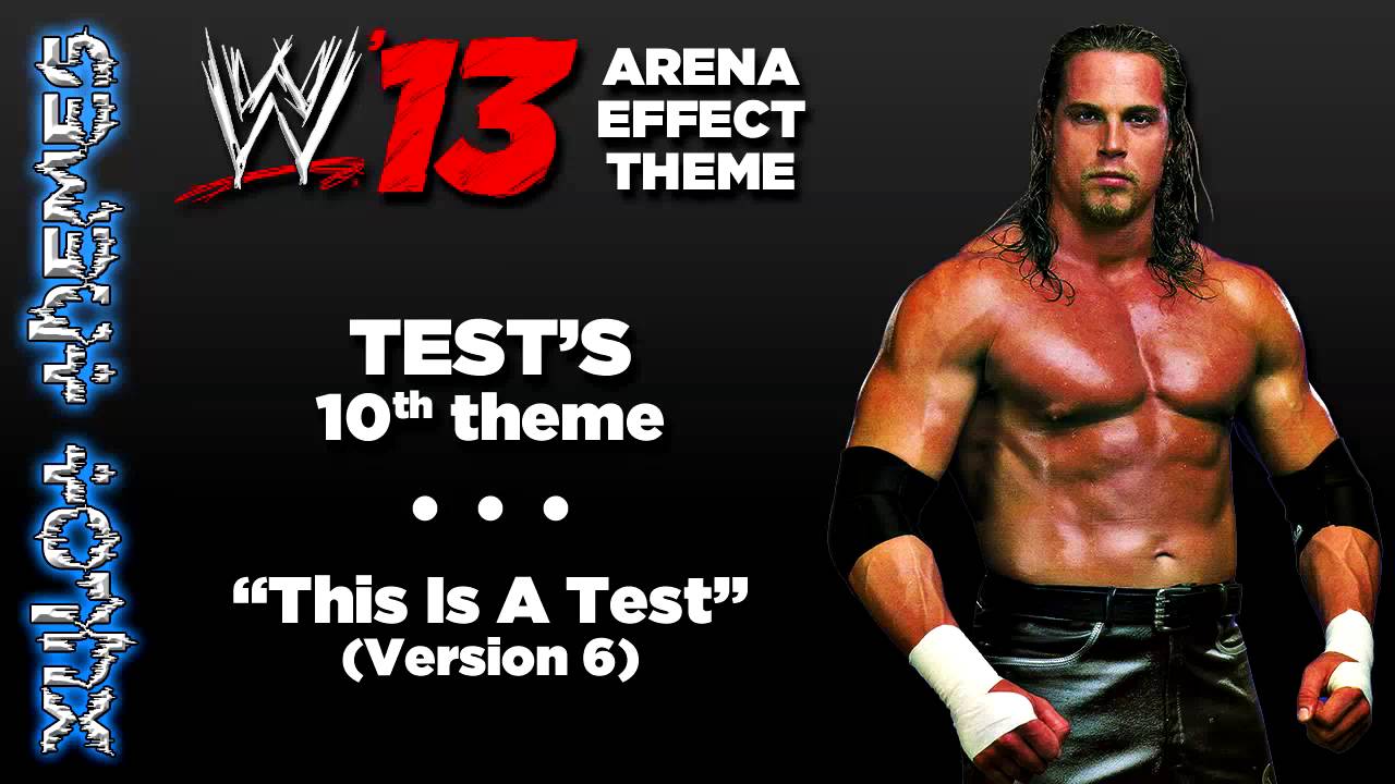 WWE '13 Arena Effect Theme - Test's 10th WWE theme, "This Is A Test ...