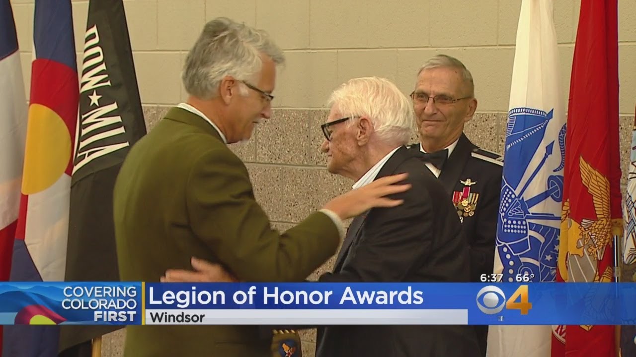 French Foreign Legion Awards Colorado Veterans - YouTube