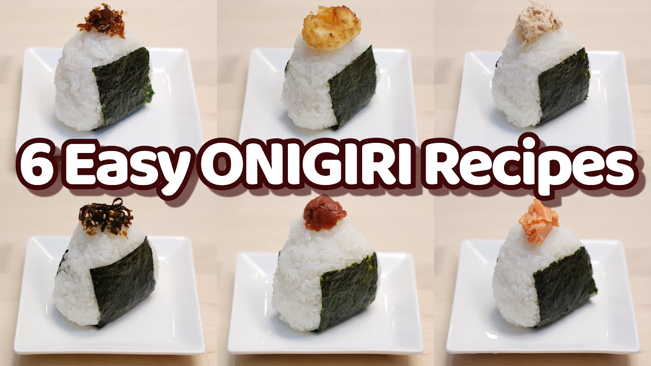 6 Authentic Style Rice Balls aka ONIGIRI Recipes You Can Easily Make ...
