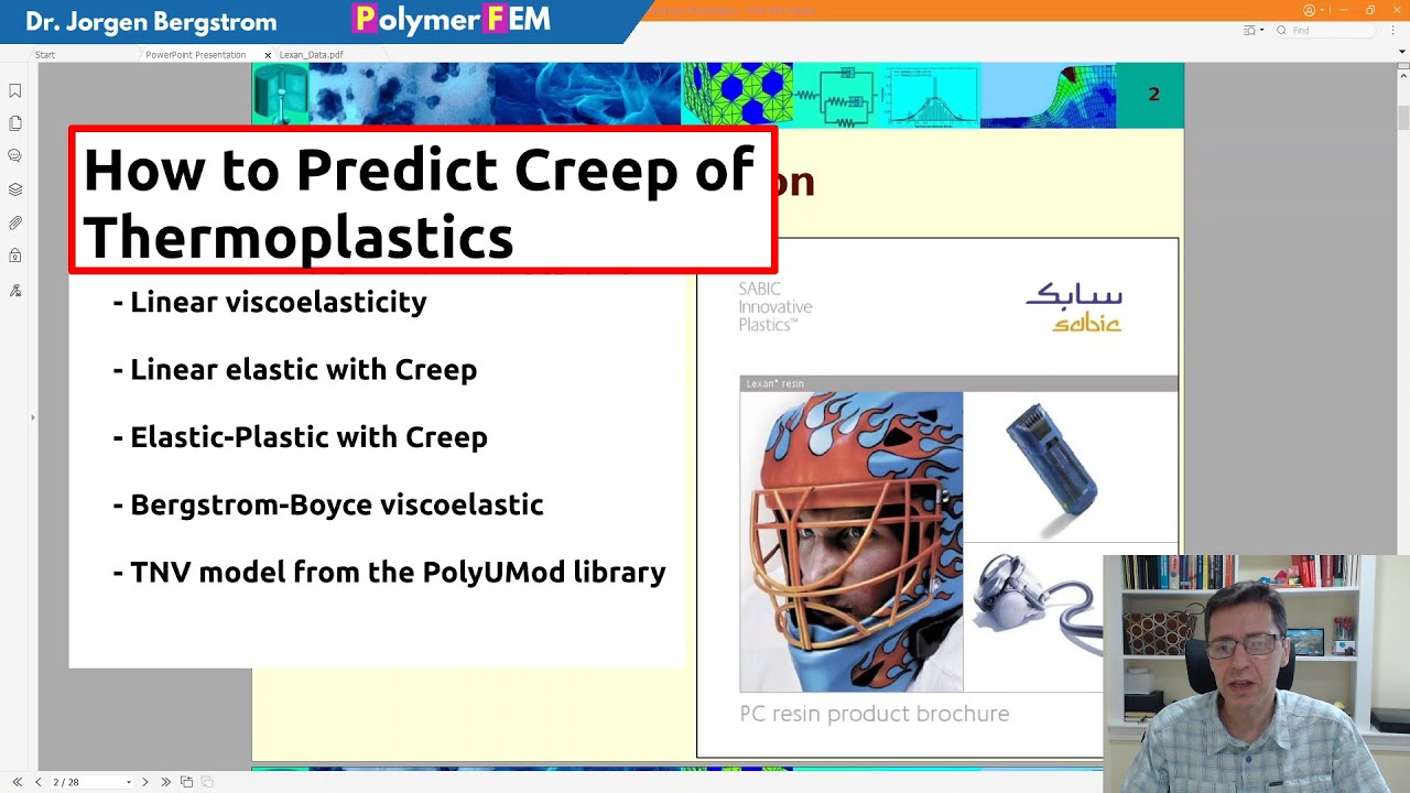 Predicting Creep of Polycarbonate - YouTube
