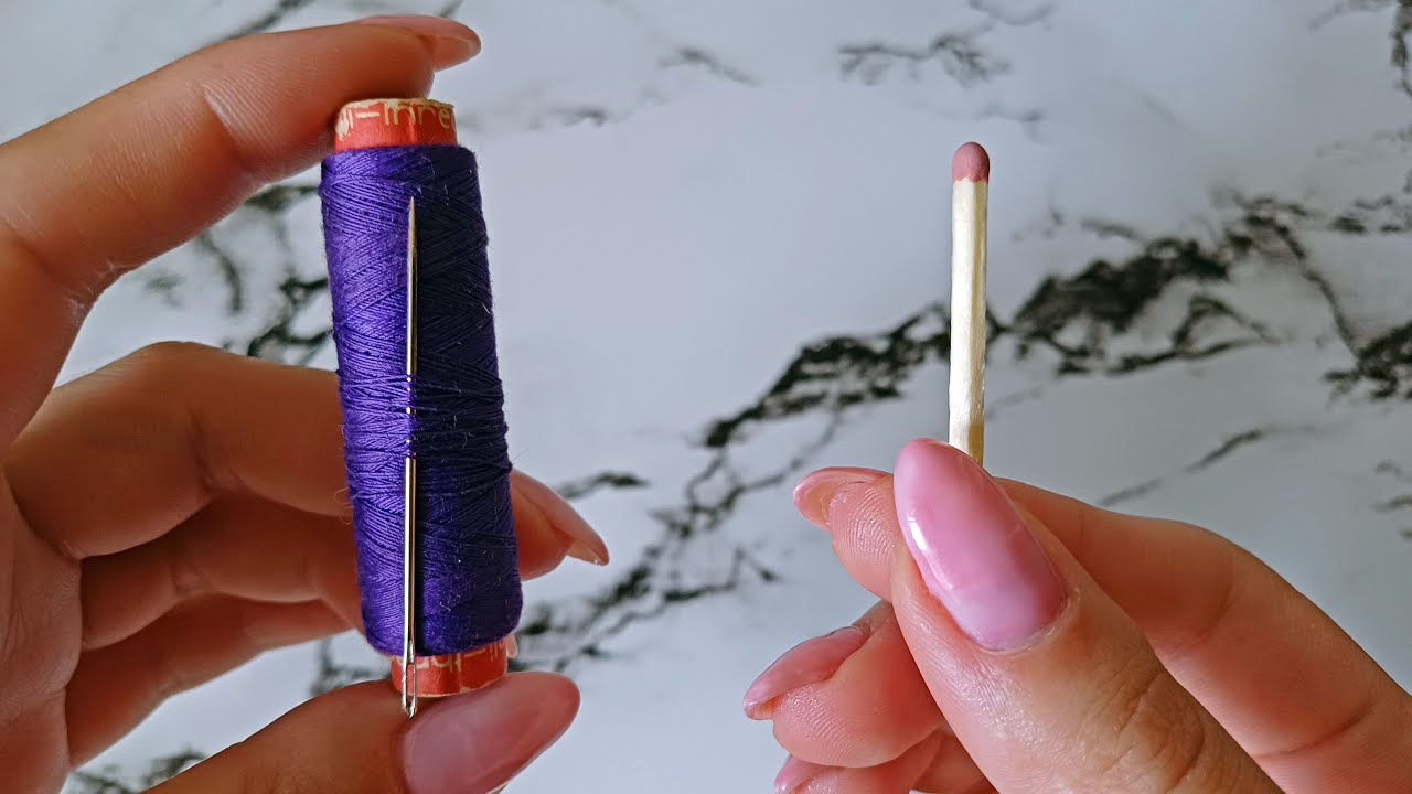 This 1-Second Needle Threading Trick Is a Lifesaver! Easy For The ...