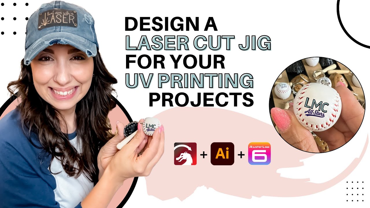How to Create a Laser Cut Jig for Your UV Printing Projects - YouTube