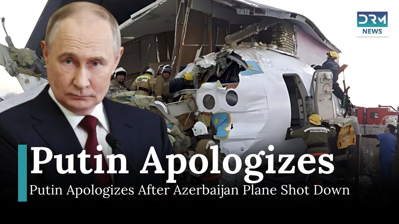 Putin Apologizes After Azerbaijan Airlines Plane Shot Down in Tragic ...