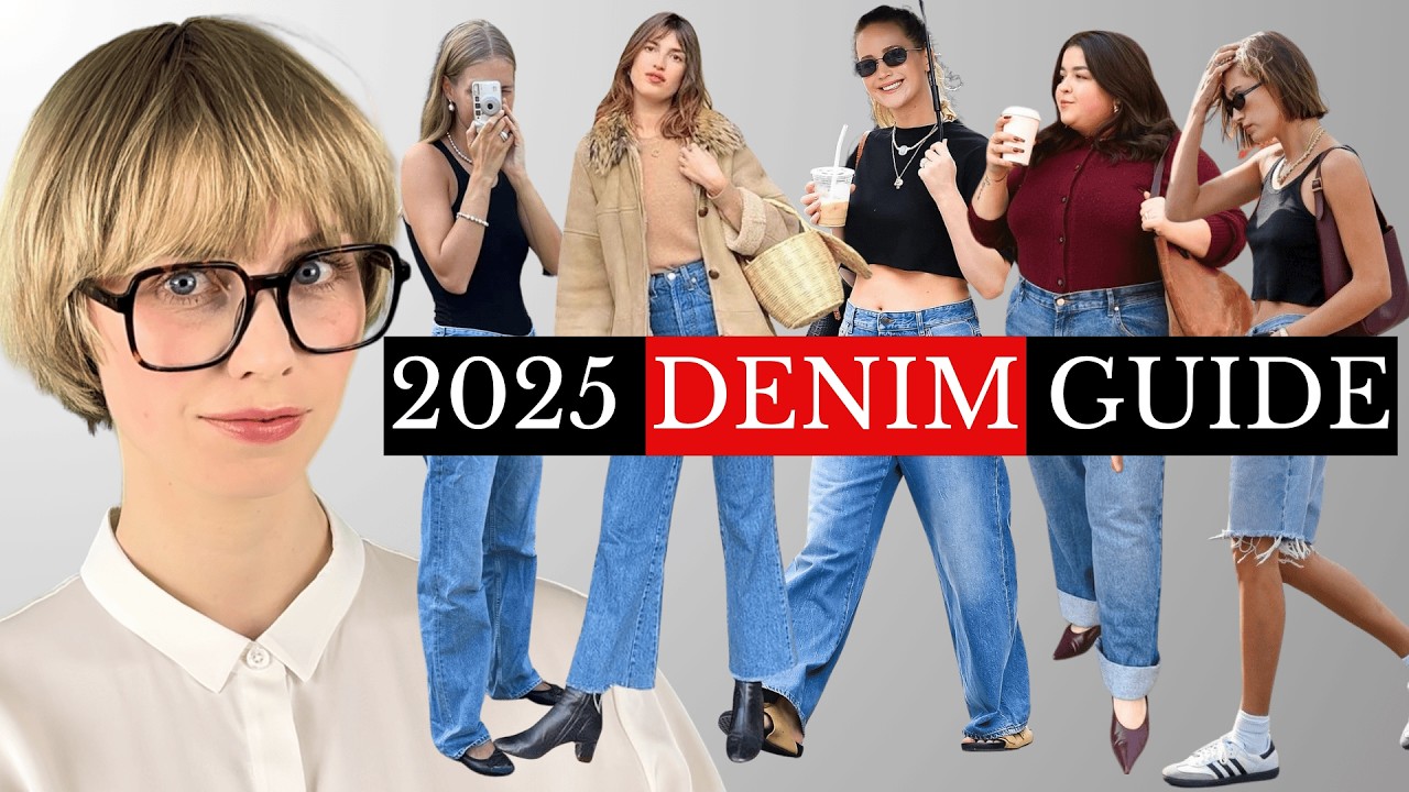 The ULTIMATE 2025 Jeans Trends Guide: 76 Chic Ways To Wear Denim - YouTube
