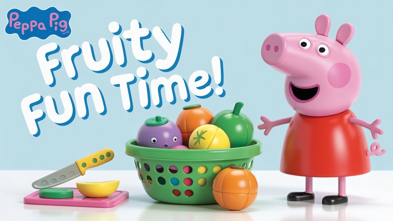 Peppa Pig Fruit Puzzles - Educational Fun with Peppa! - YouTube
