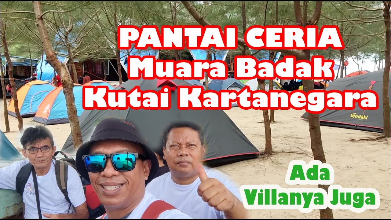 ADA VILLANYA, PANTAI CERIA MUARA BADAK KUTAI KARTANEGARA - YouTube