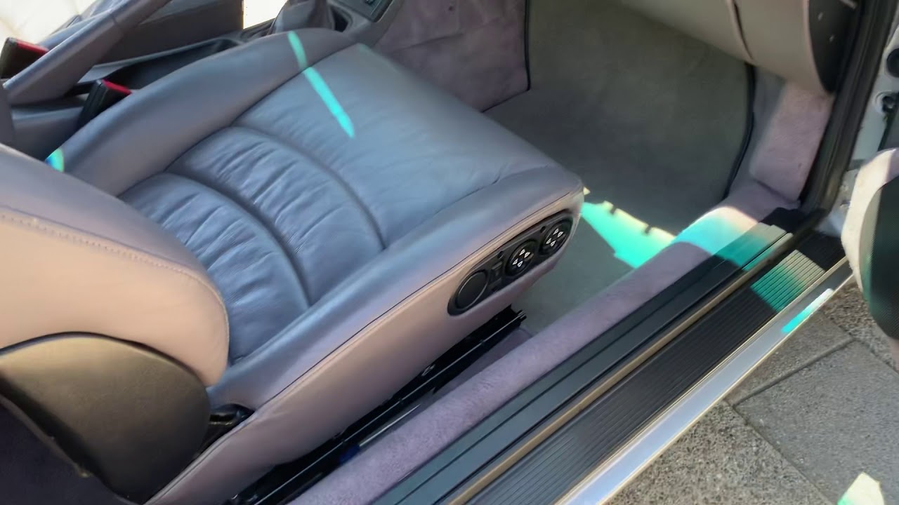1995 Porsche 911 Cabriolet Interior - YouTube