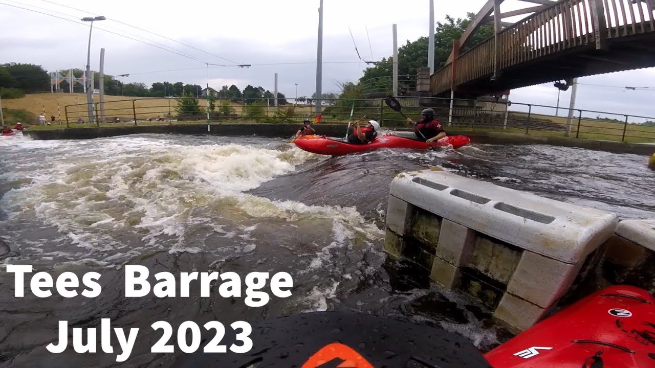 The Tees Barrage International Whitewater Course - Featuring the Duo ...